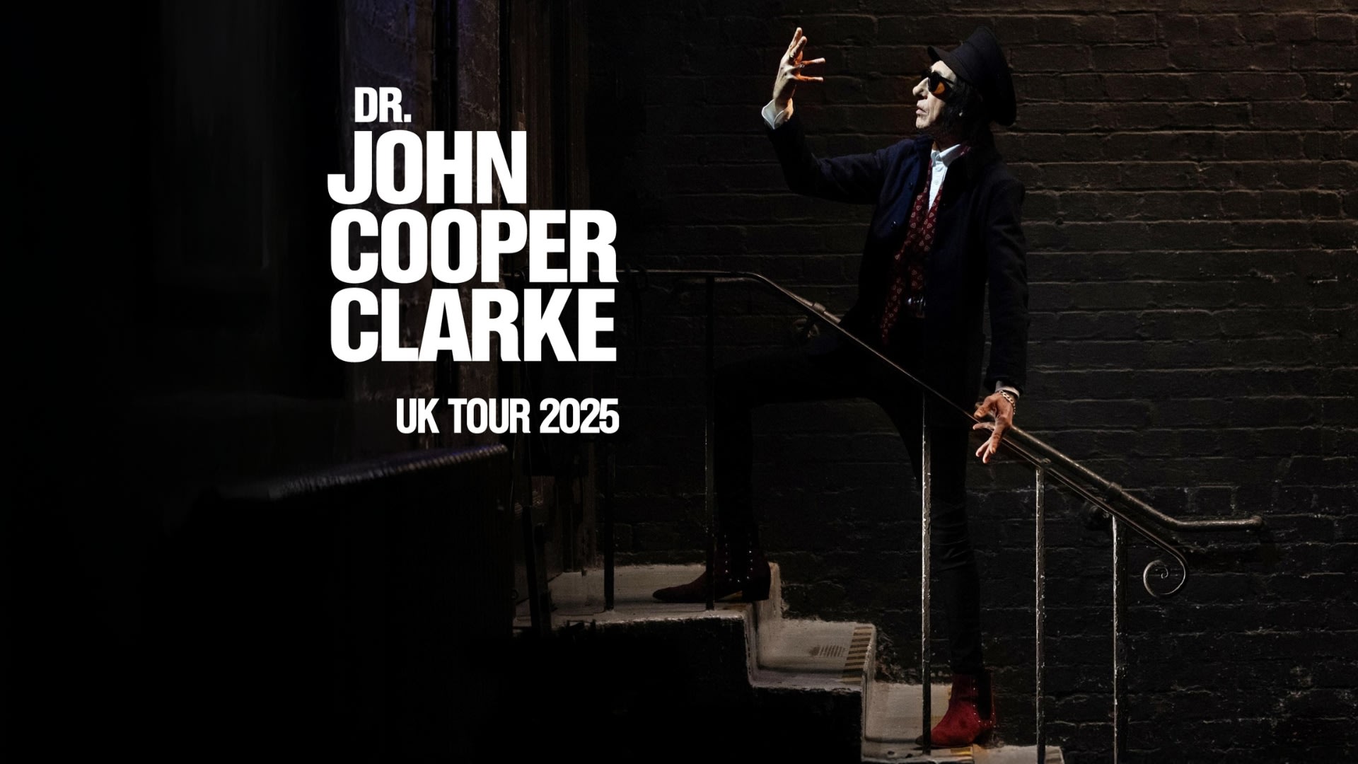 Dr John Cooper Clarke Tickets | Aylesbury Waterside Theatre in Aylesbury | ATG Tickets